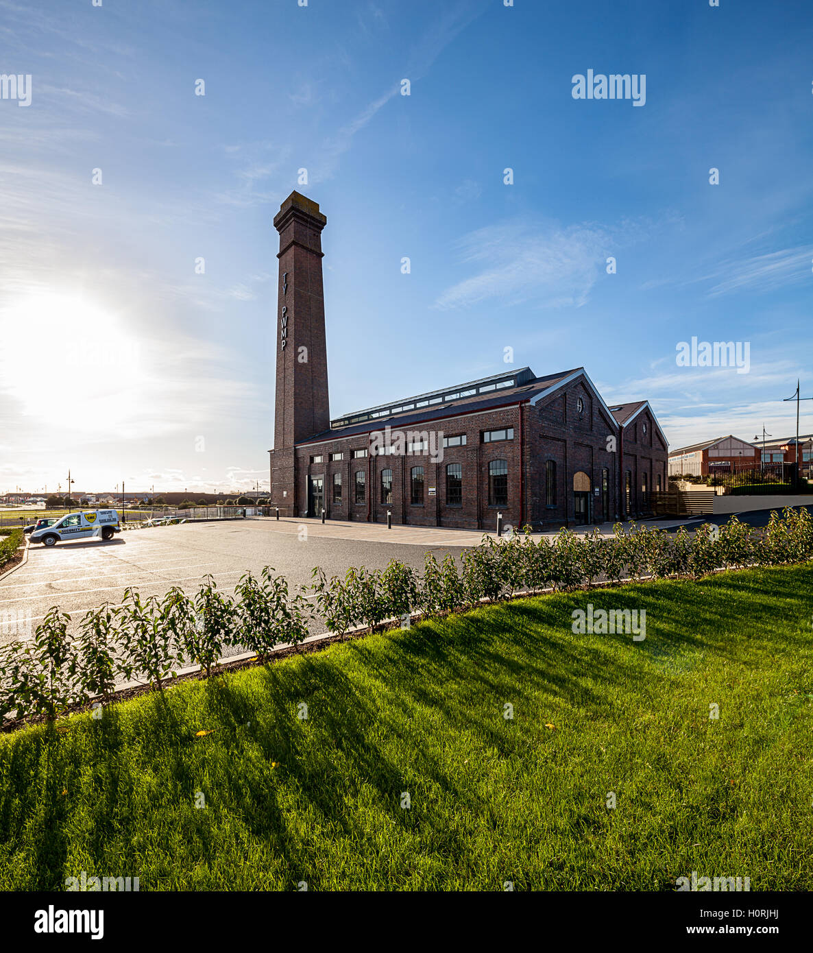 Pumphouse barry cardiff wales uk hi-res stock photography and images ...