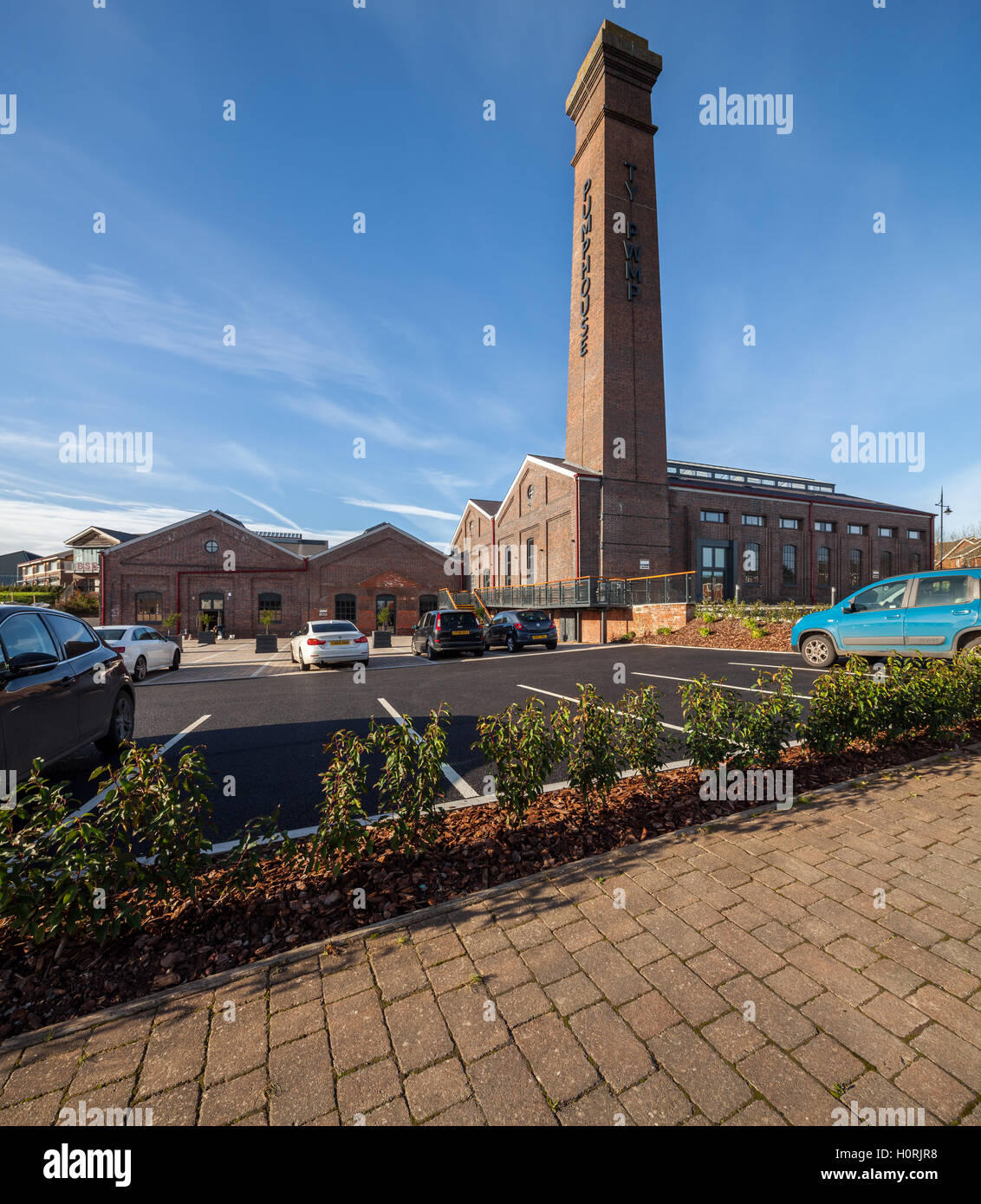 The Pumphouse, Barry, Cardiff, Wales, UK Stock Photo - Alamy