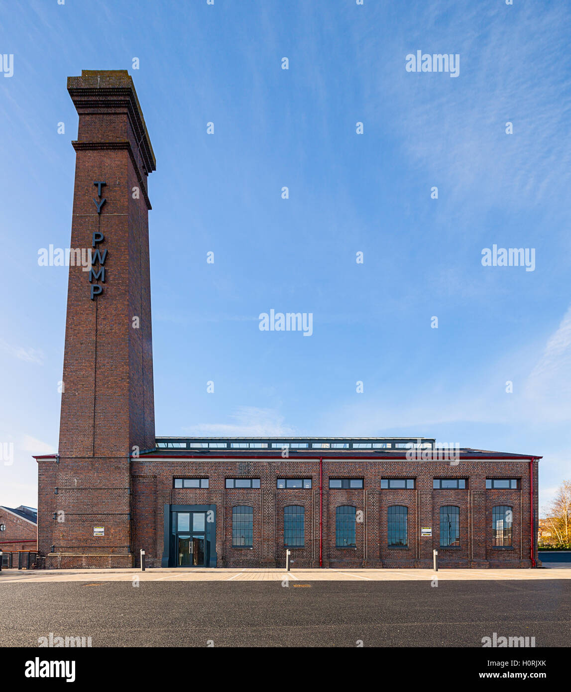 Pumphouse barry cardiff wales uk hi-res stock photography and images ...