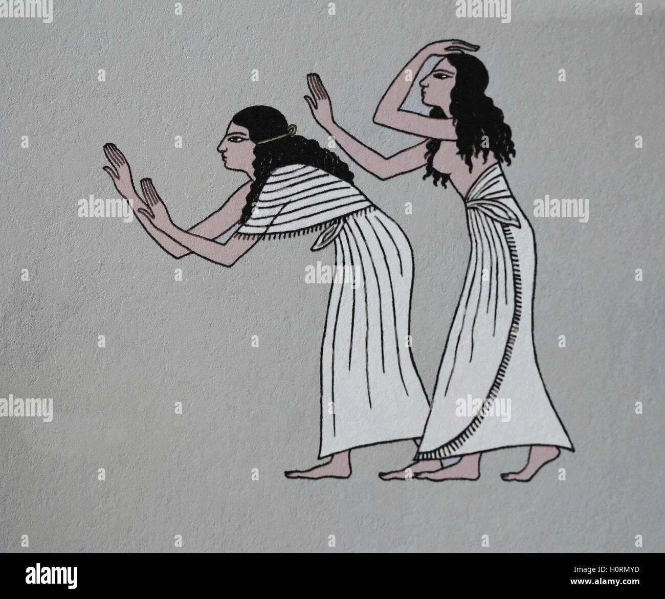 Egyptian funeral ancient illustration hi-res stock photography and ...