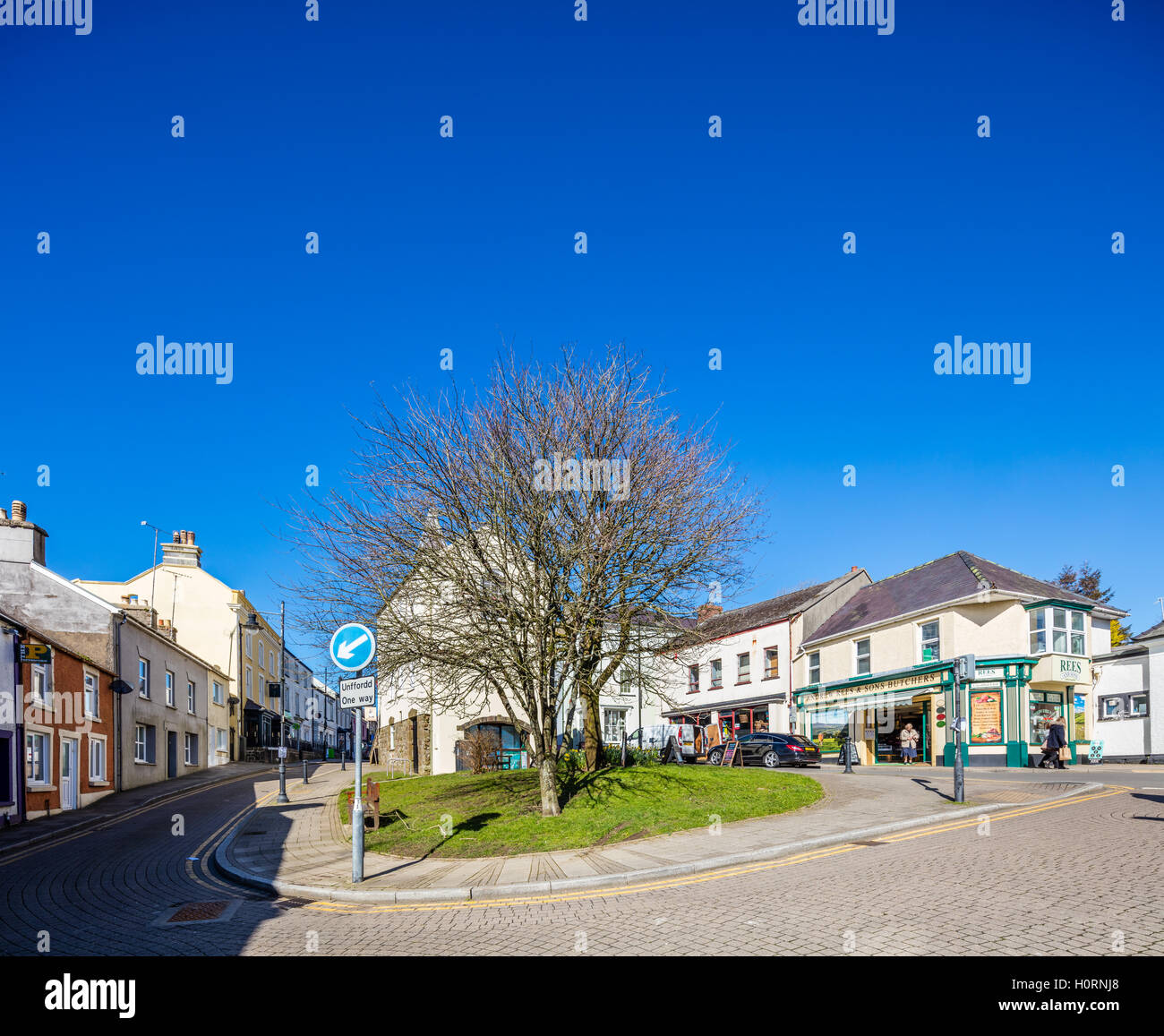 Narberth, Pembrokeshire, Wales, UK Stock Photo - Alamy