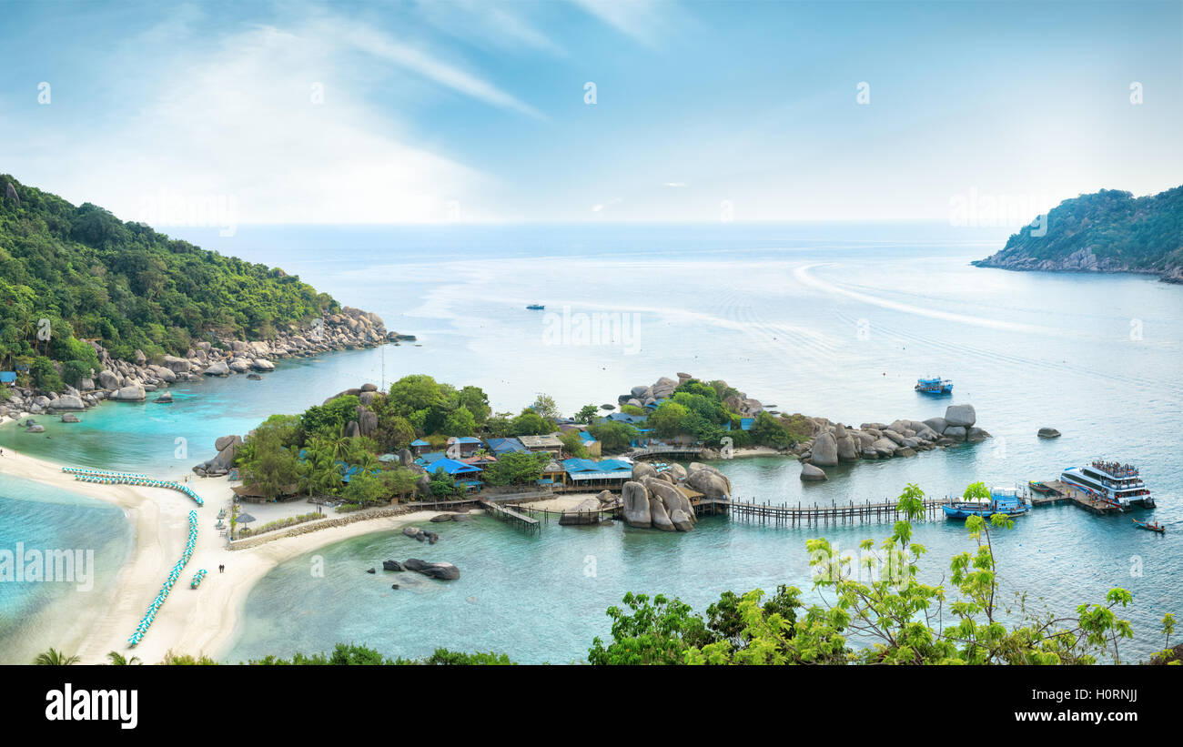 Asian tropical beach paradise in Thailand Stock Photo - Alamy