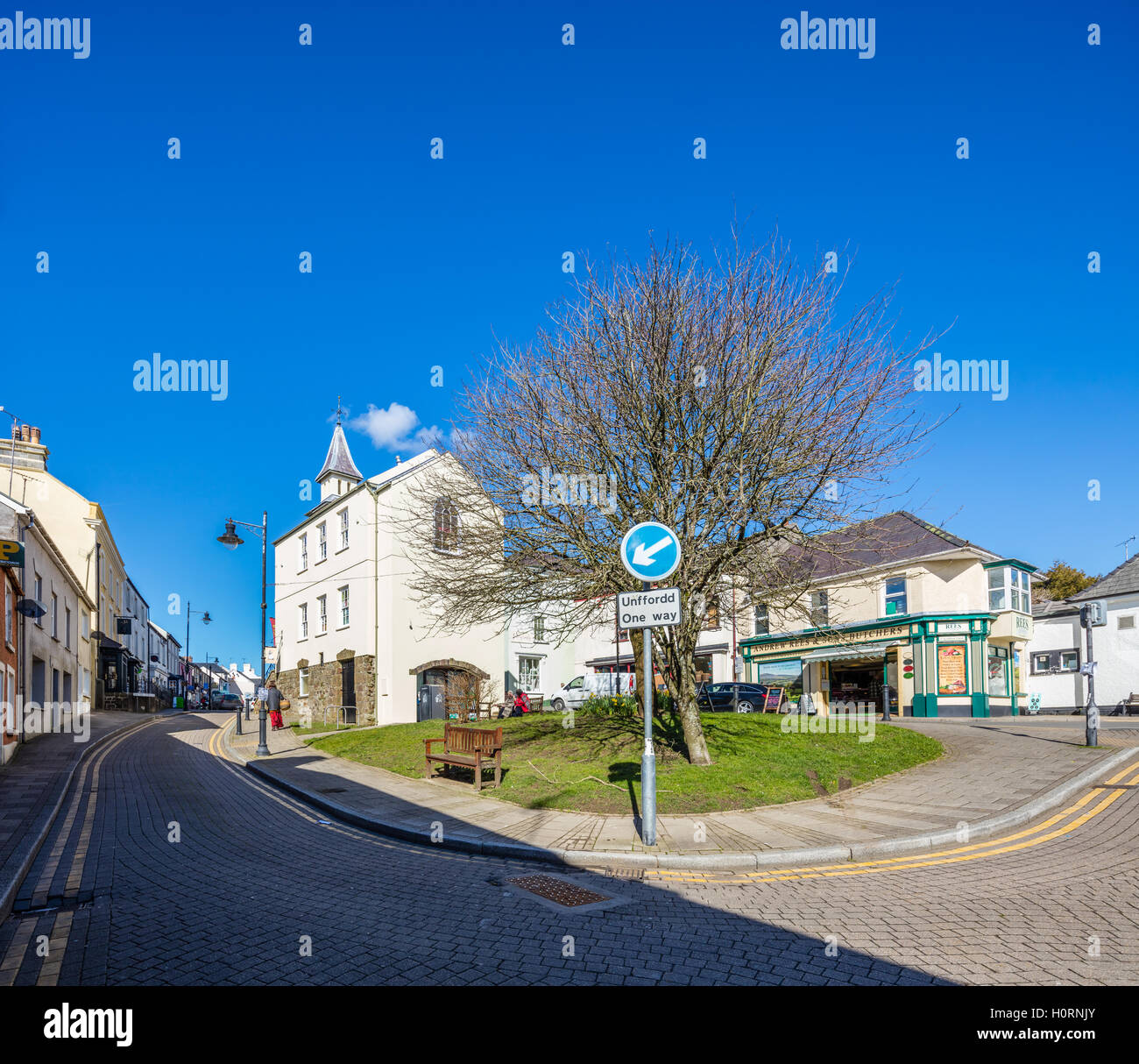 Narberth, Pembrokeshire, Wales, UK Stock Photo - Alamy