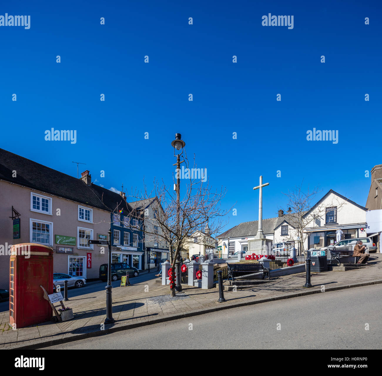 Narberth, Pembrokeshire, Wales, UK Stock Photo - Alamy