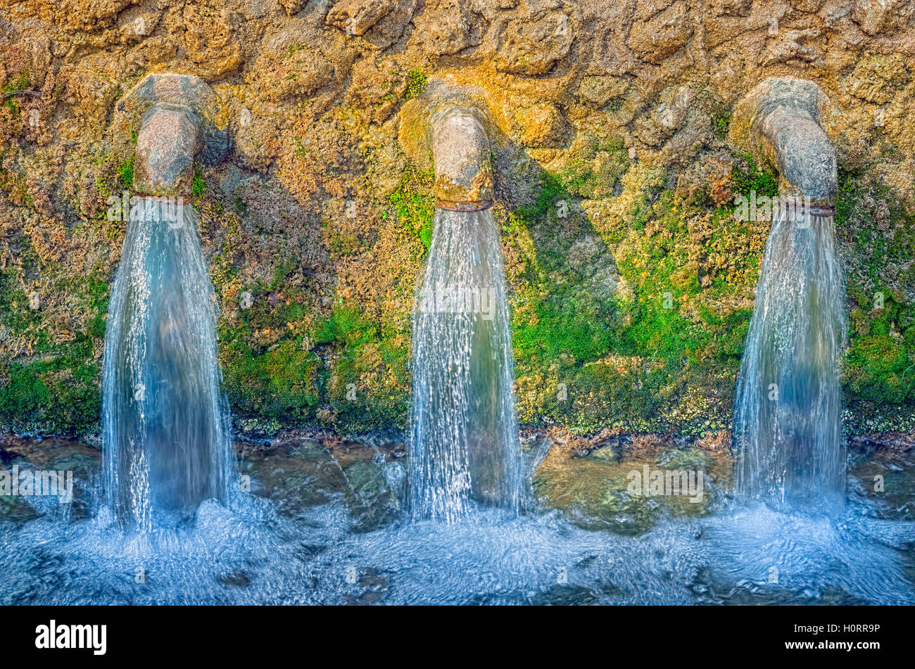 Water escape pipes hi-res stock photography and images - Alamy
