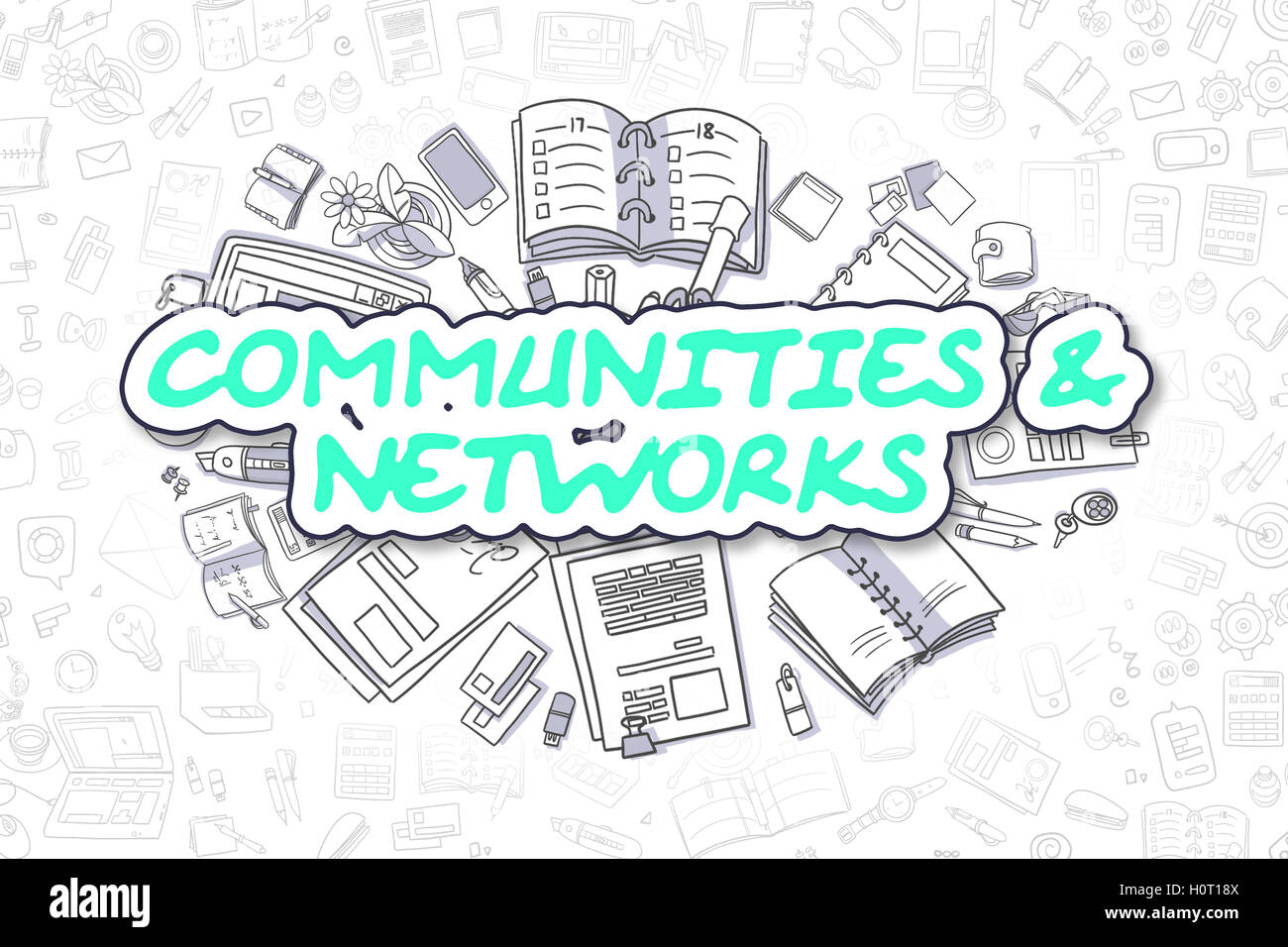 Communities And Networks - Business Concept Stock Photo - Alamy