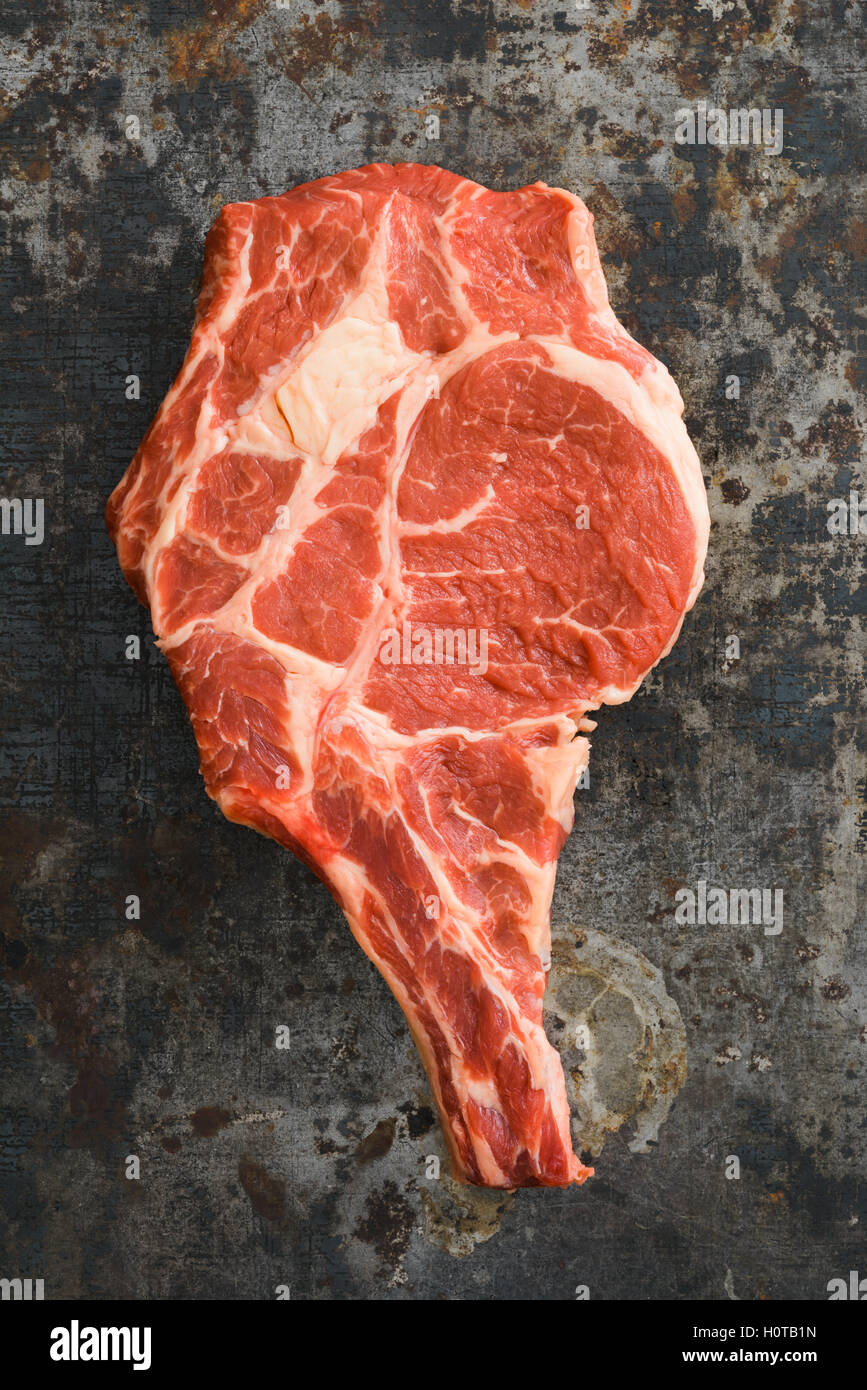 Rib eye steak Stock Photo - Alamy