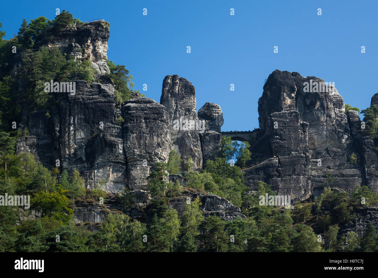 Bastei rocks hi-res stock photography and images - Alamy