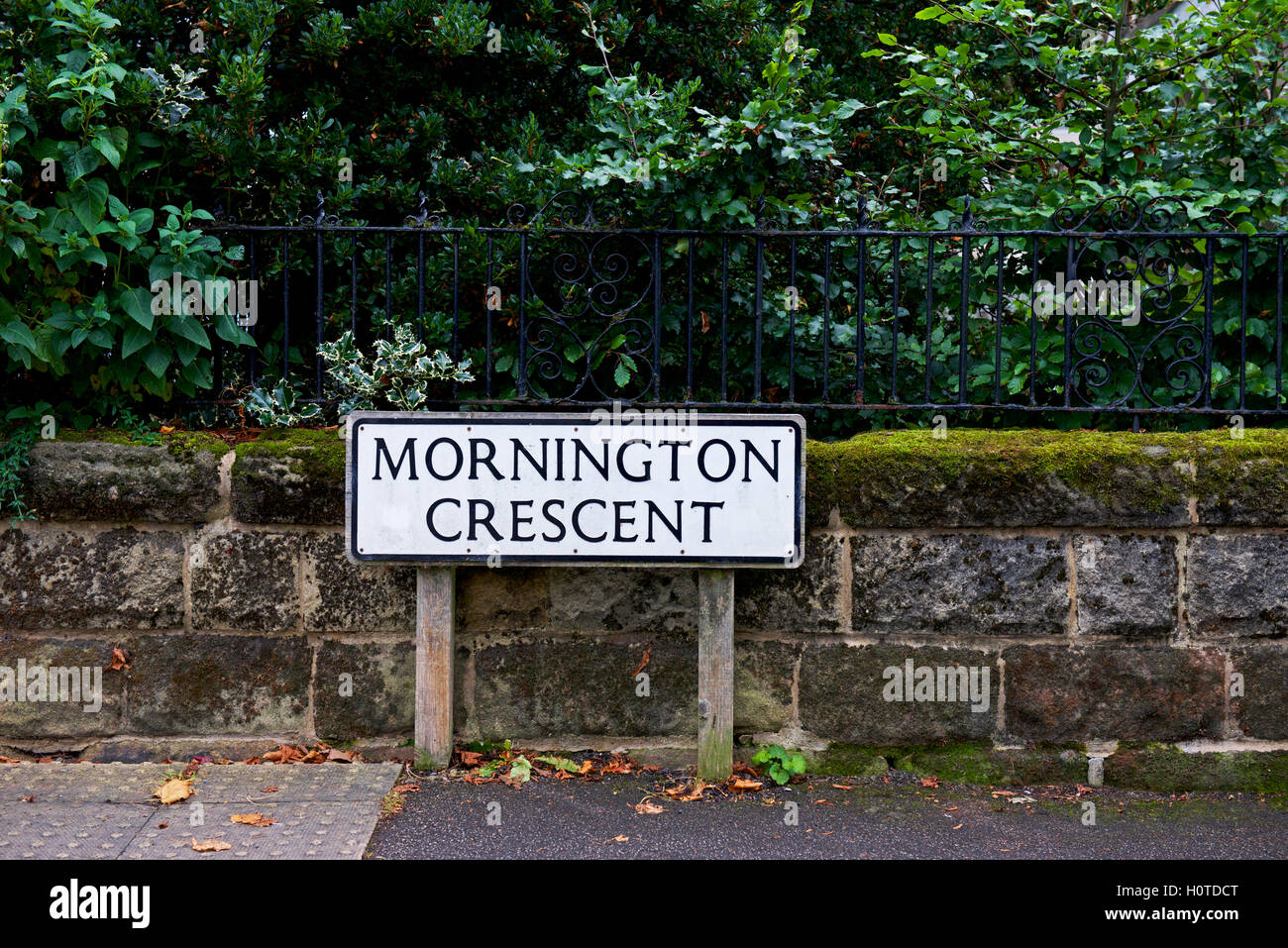 Road sign - Mornington Crescent Stock Photo - Alamy