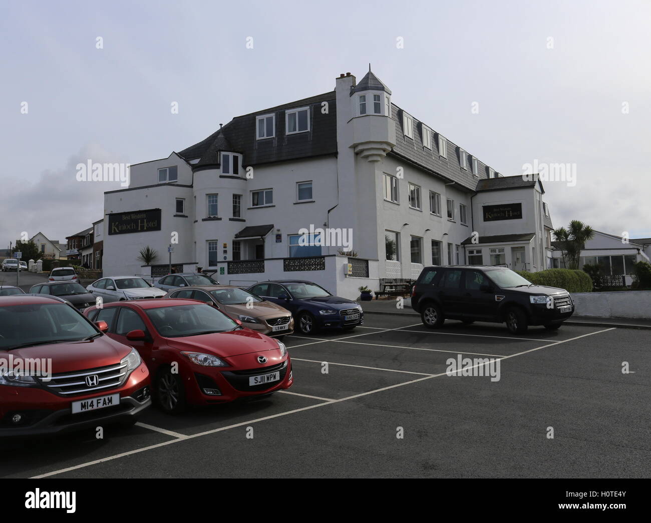 Exterior of Kinloch Hotel Blackwaterfoot Isle of Arran Scotland ...