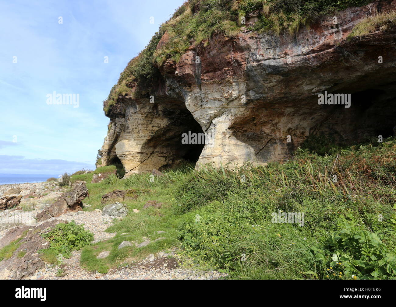 King's Cave, Isle of Arran Scotland September 2016 Stock Photo - Alamy
