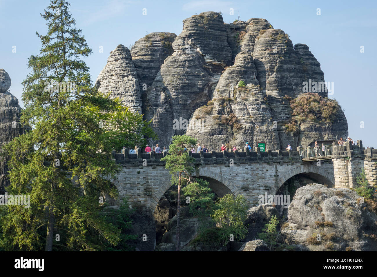 Bastei rocks hi-res stock photography and images - Alamy