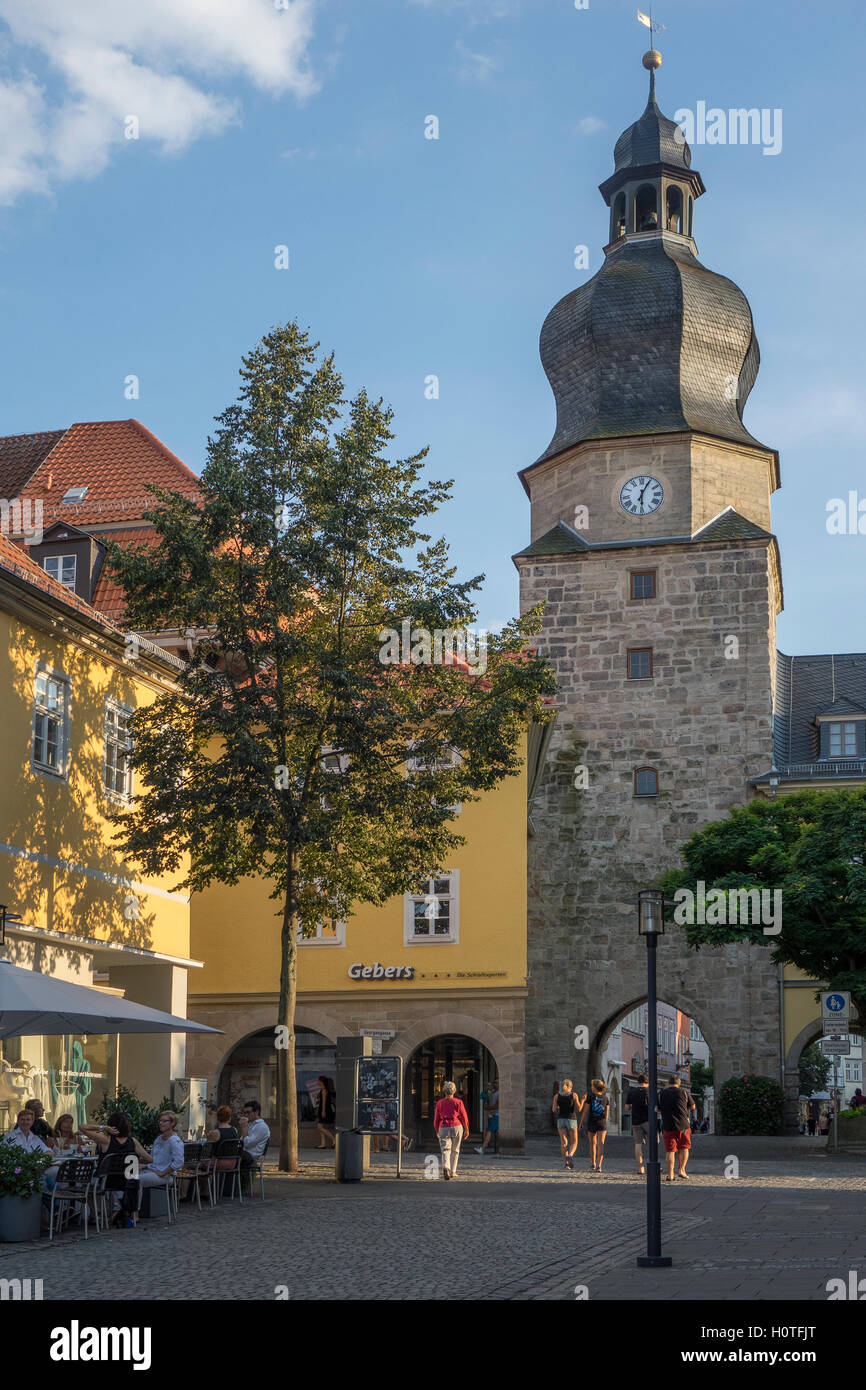 Old town gate tower hi-res stock photography and images - Alamy