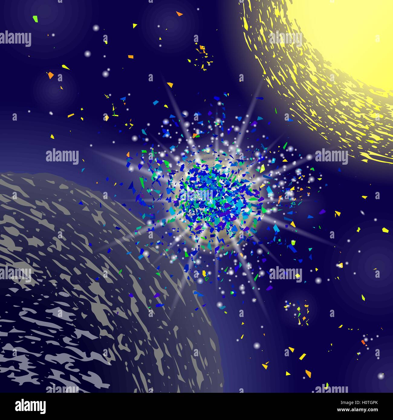 Big Flash Explosion Stock Vector Image & Art - Alamy