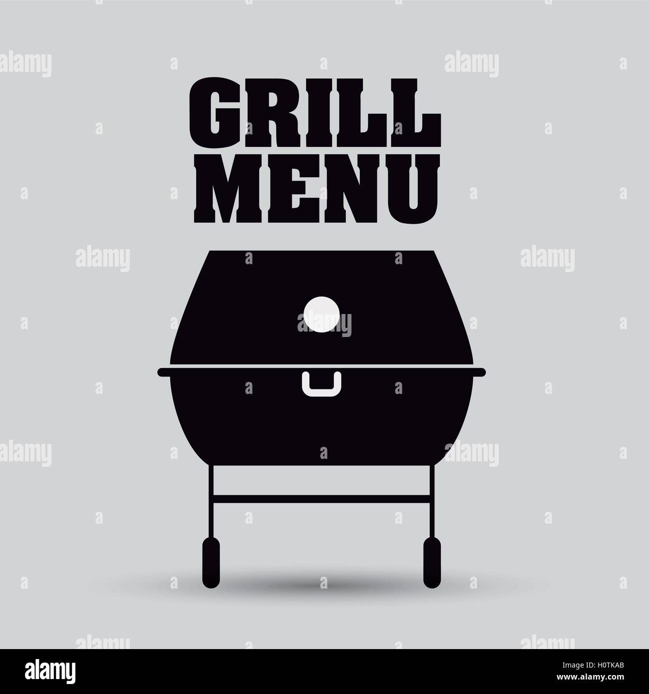Bbq and grill menu design Stock Vector Image & Art - Alamy