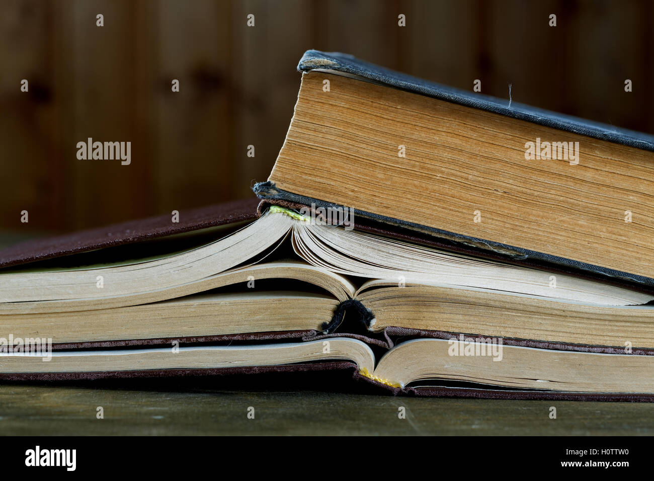 Stained pages in book hi-res stock photography and images - Alamy