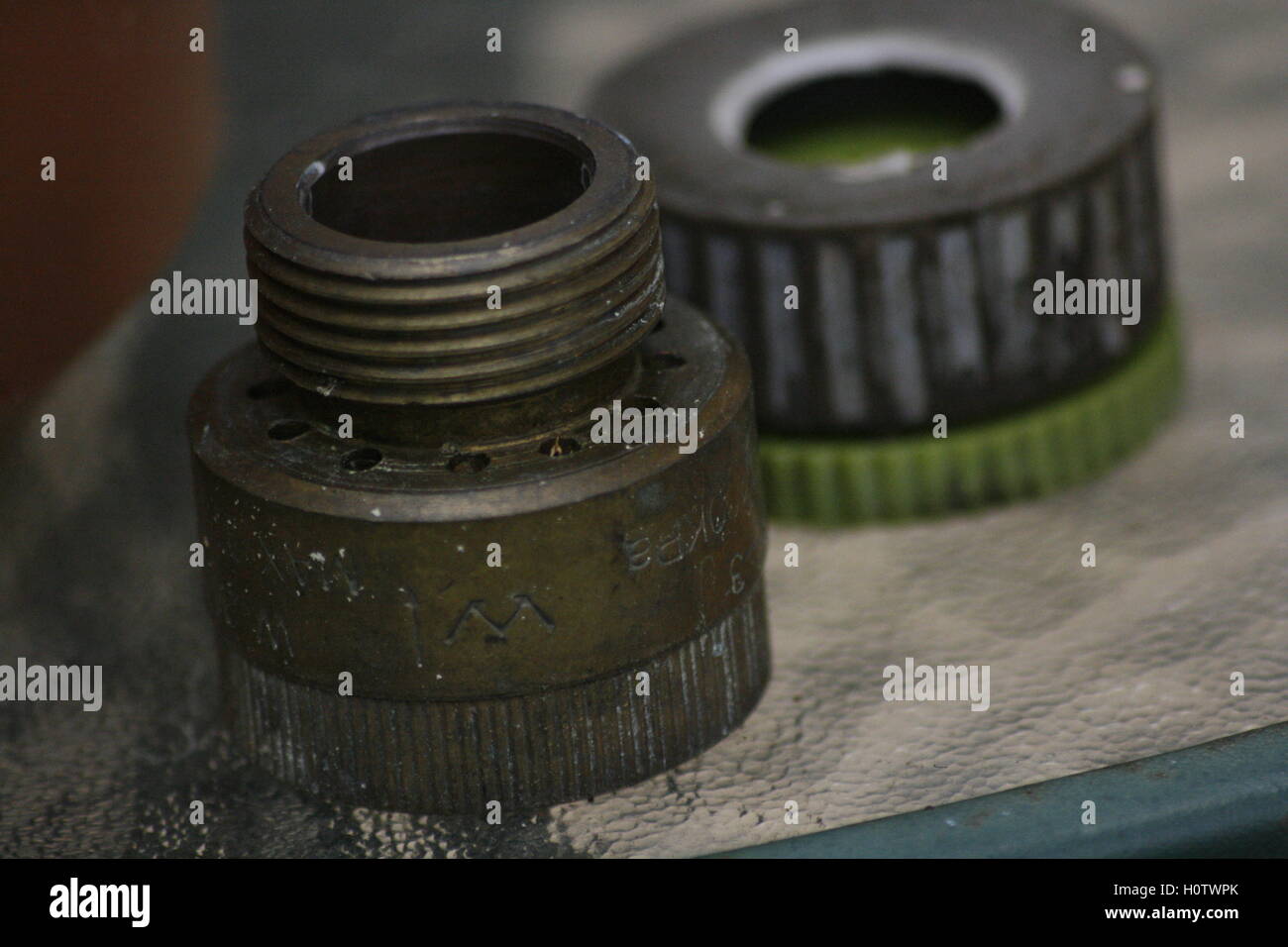 Tap adapters on table Stock Photo - Alamy
