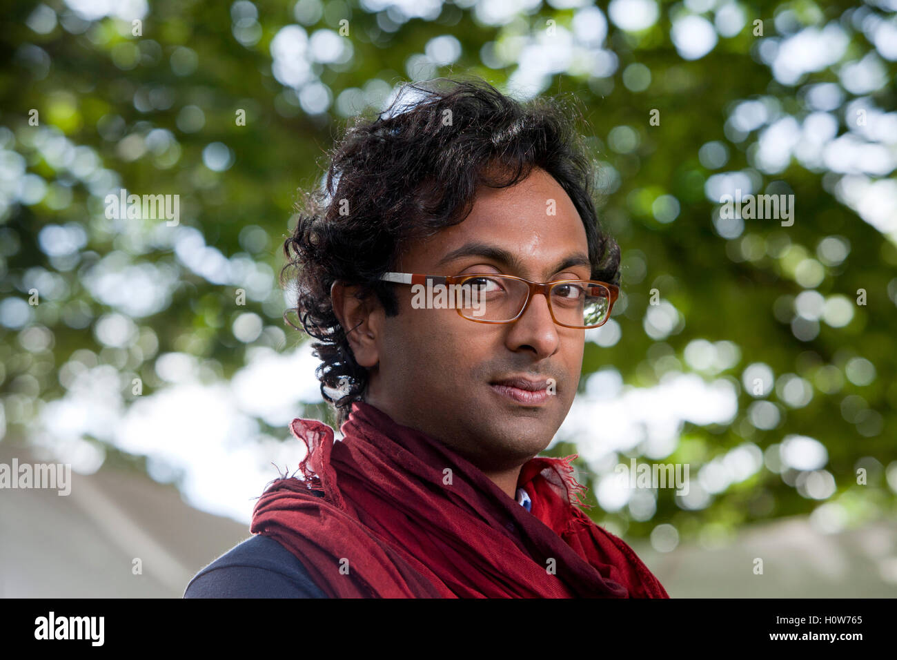 Anjan Sundaram, the Indian journalist and author, at the Edinburgh ...