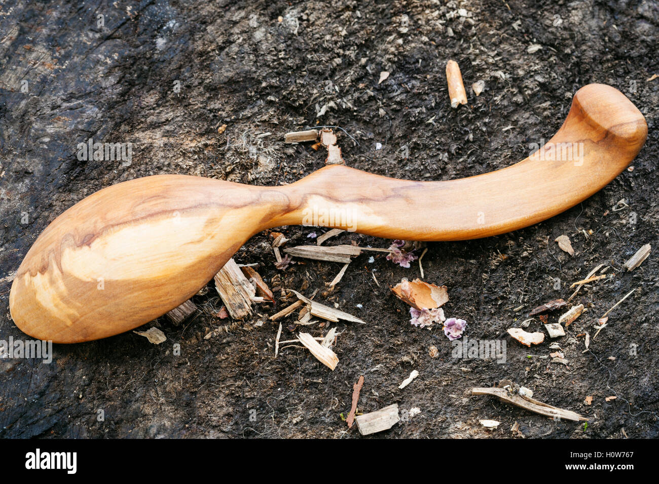 Spoon from side hi-res stock photography and images - Alamy