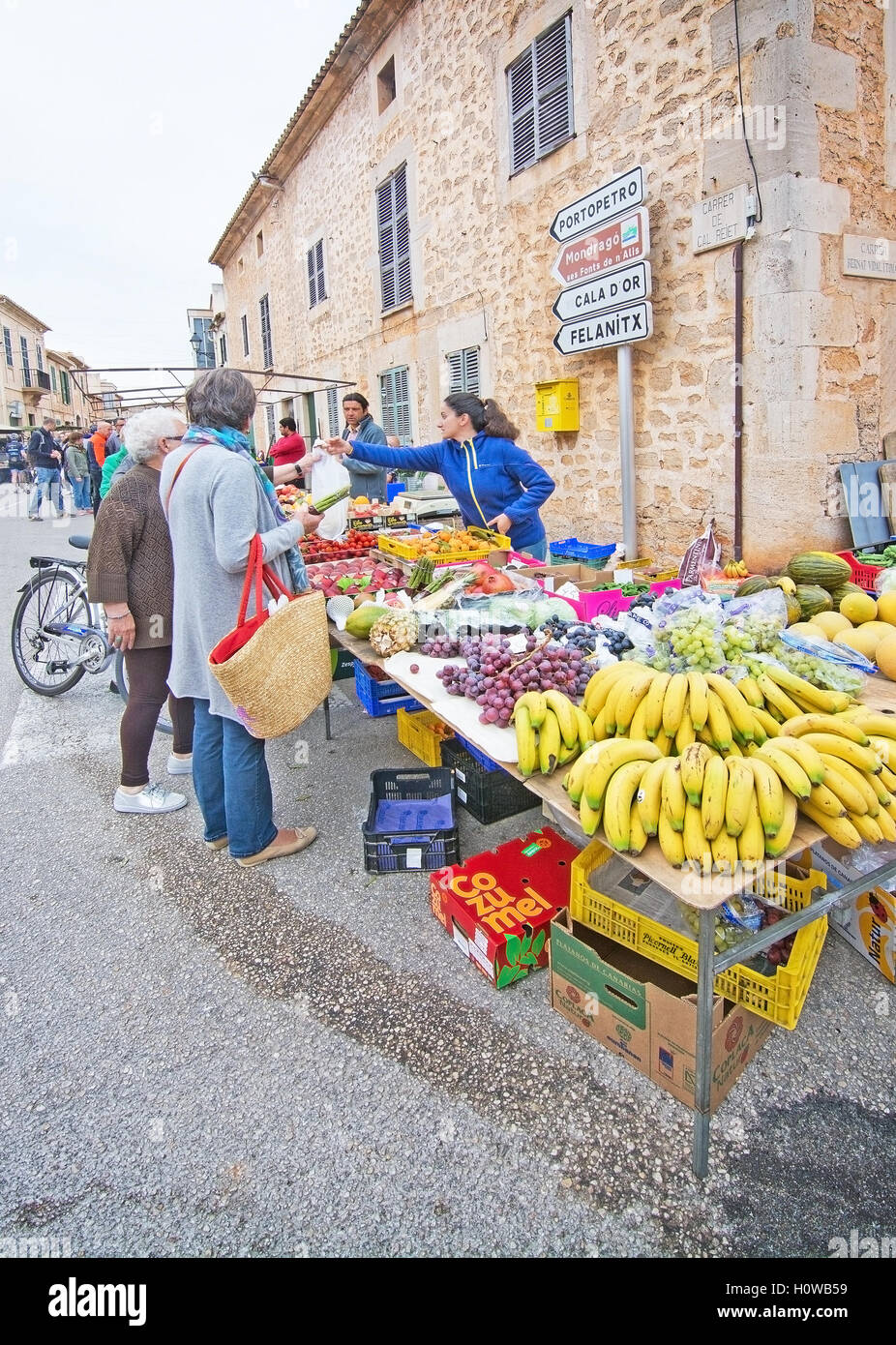 Santanyi market majorca hi-res stock photography and images - Alamy