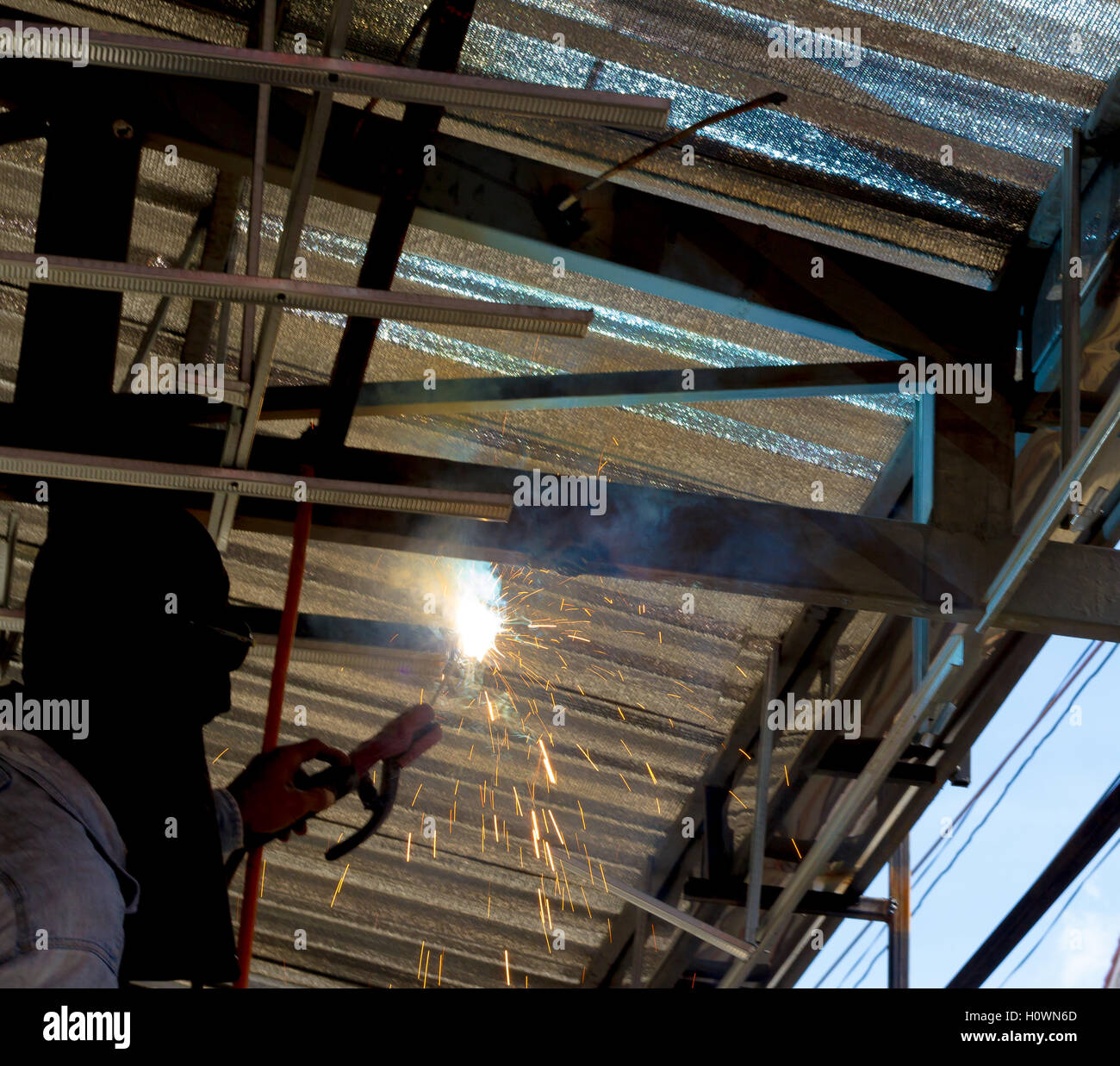 Automatic welding torch hi-res stock photography and images - Alamy