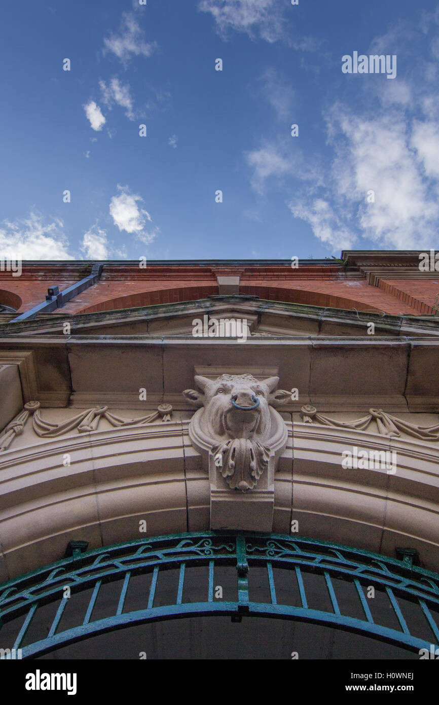 A photo of the historic Market Hall building in the Market Square ...