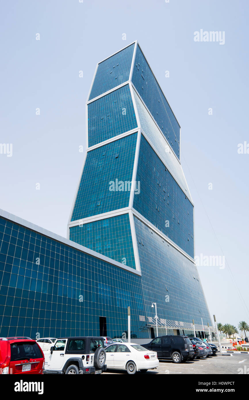 Exterior view of office tower at The Lagoona Centre own Doha Qatar ...