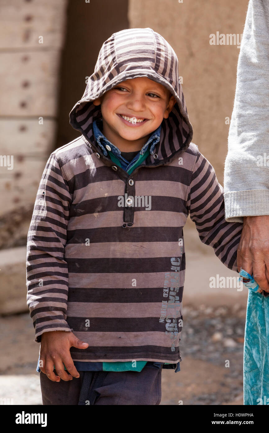 Dades Gorge, Morocco. Young Berber Boy Stock Photo - Alamy