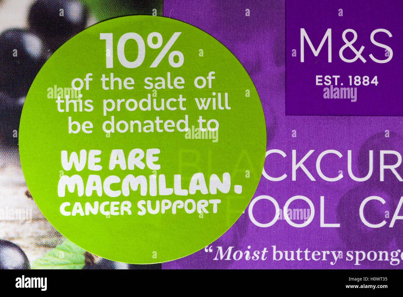 10% of the sale of this product will be donated to We are Macmillan ...