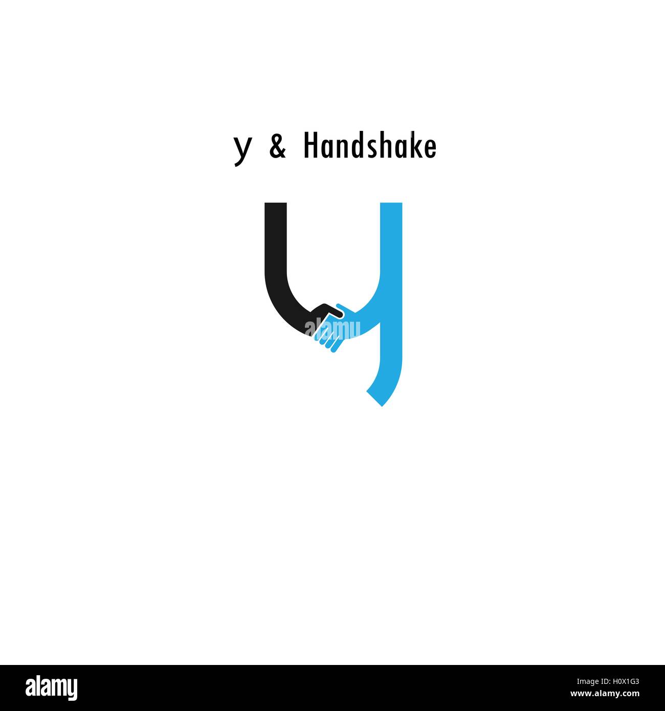 Creative Y- letter icon abstract logo design vector template.Business ...