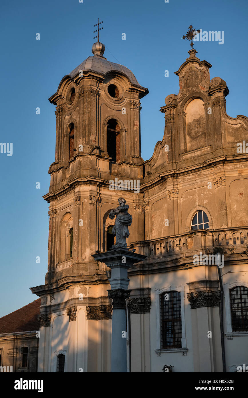 The Church of Immaculate Conception, at the town of Horodenka, in ...