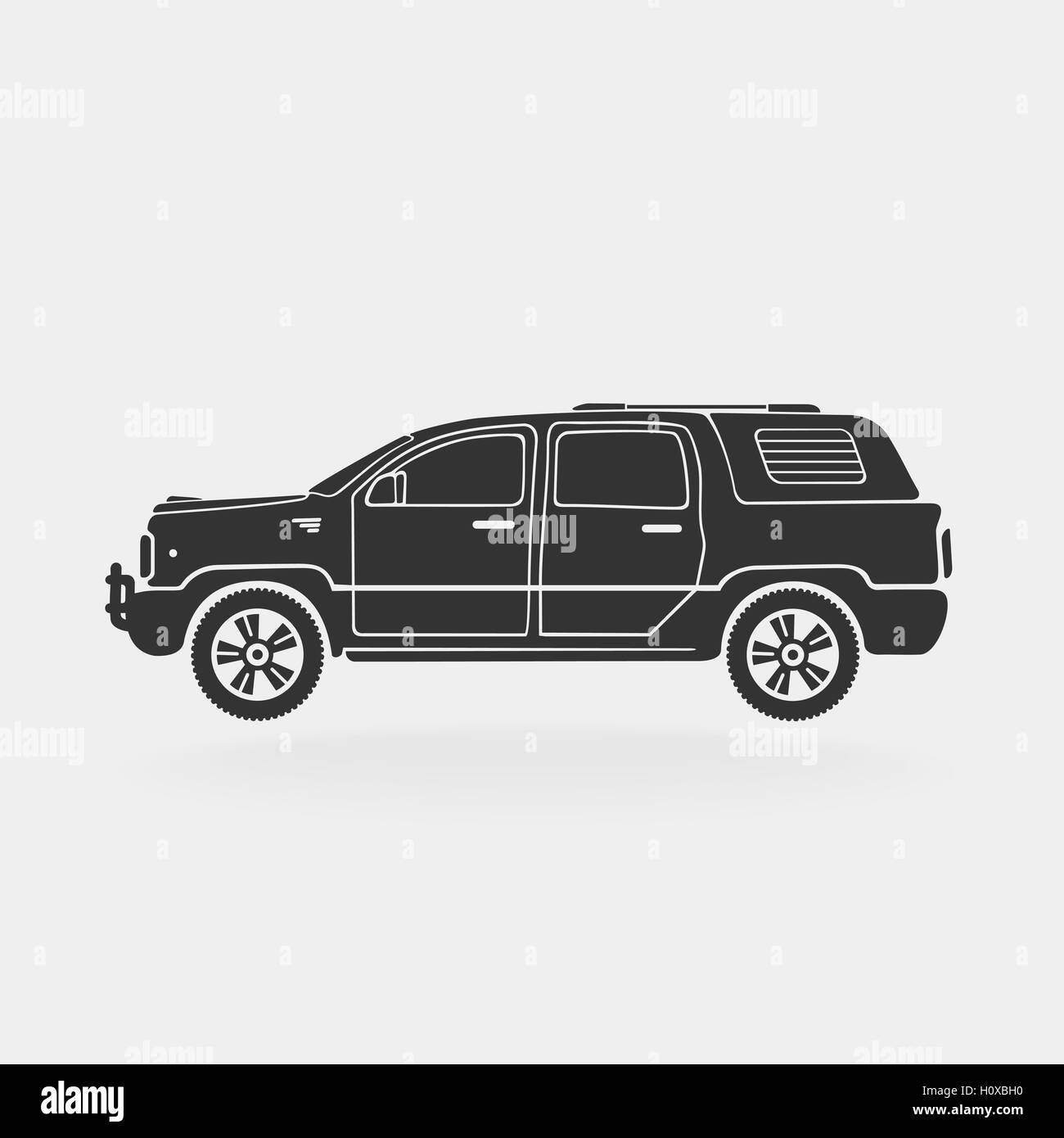 Vector Symbol Cross Car Stock Vector Image & Art - Alamy