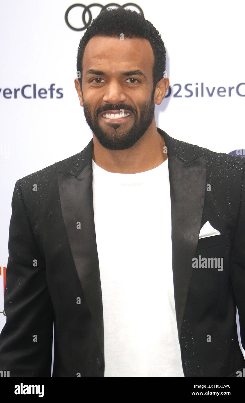July 01, 2016 - Craig David attending Nordoff Robbins O2 Silver Clef ...