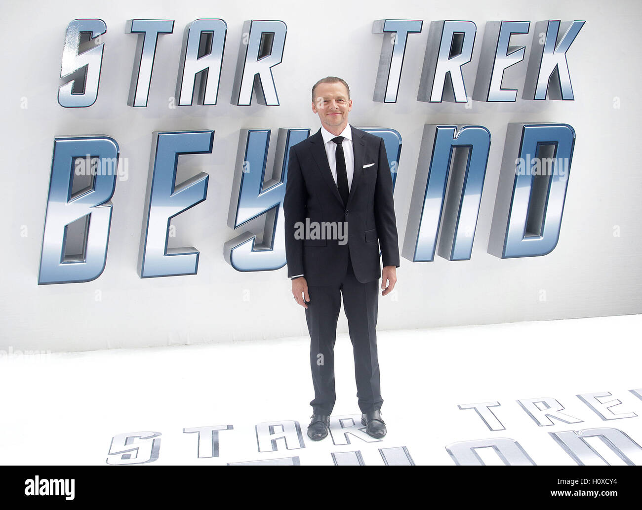 July 12, 2016 - Simon Pegg attending 'Star Trek Beyond' UK Premiere at ...