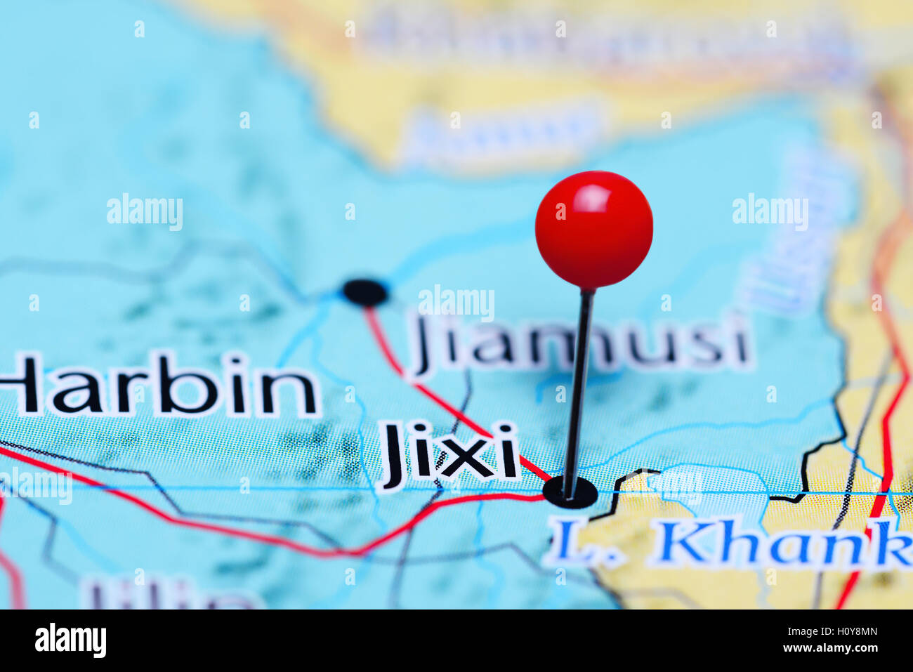 Jixi map hi-res stock photography and images - Alamy