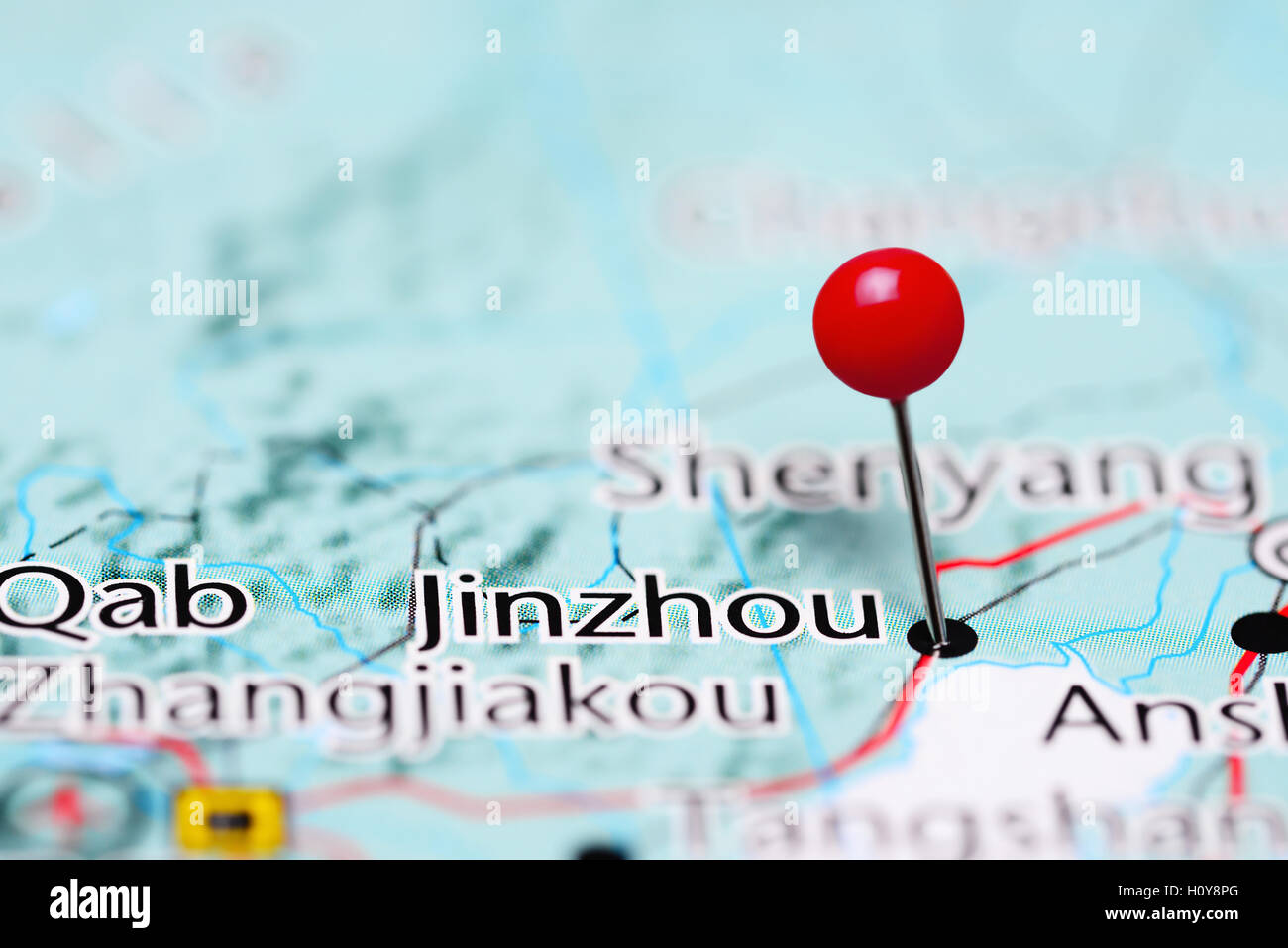 Jinzhou map hi-res stock photography and images - Alamy