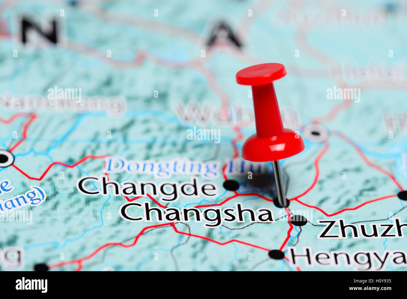 Changsha map hi-res stock photography and images - Alamy