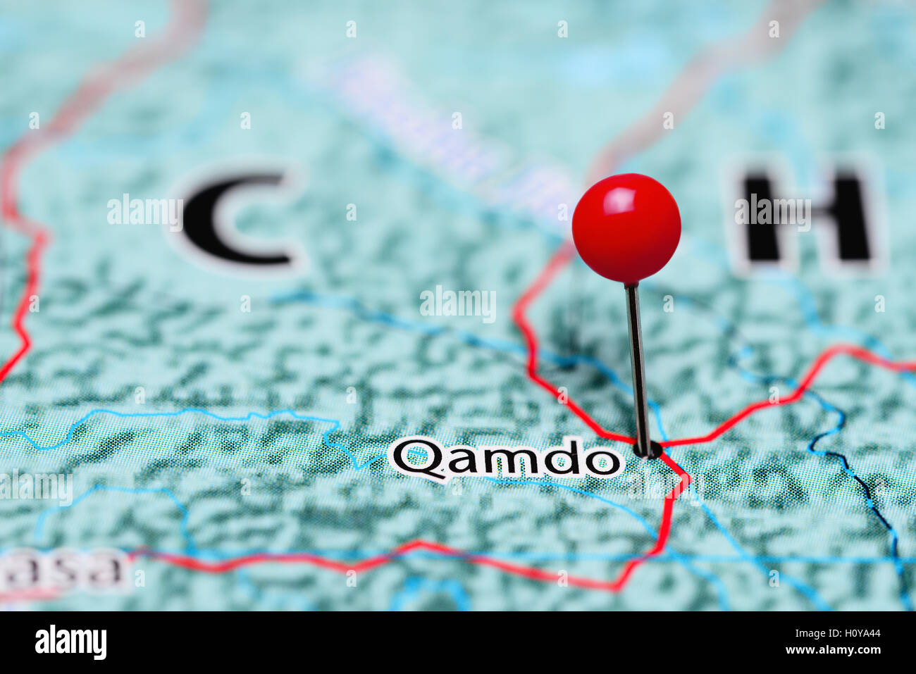 Chamdo map hi-res stock photography and images - Alamy