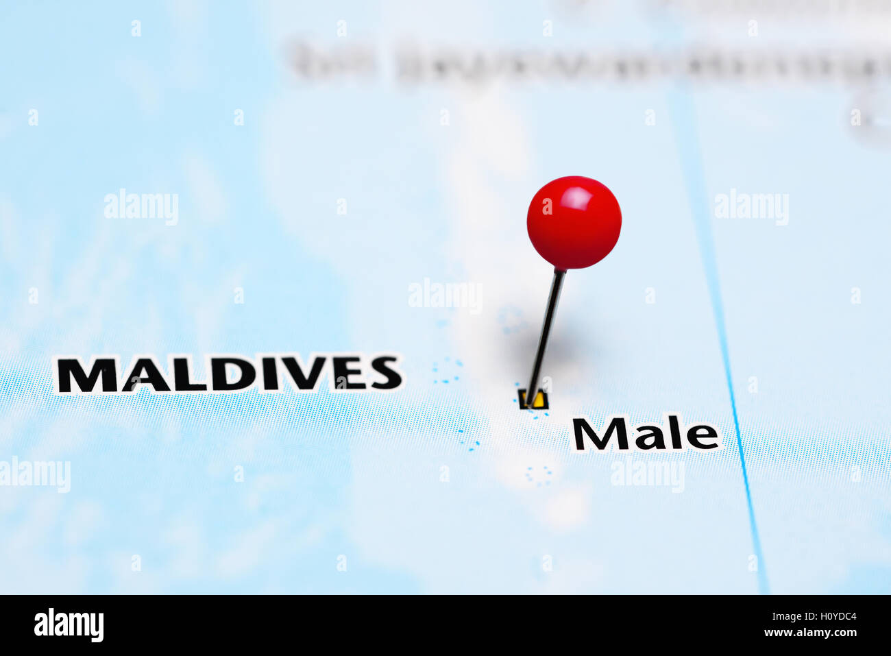 Maldives map hi-res stock photography and images - Alamy