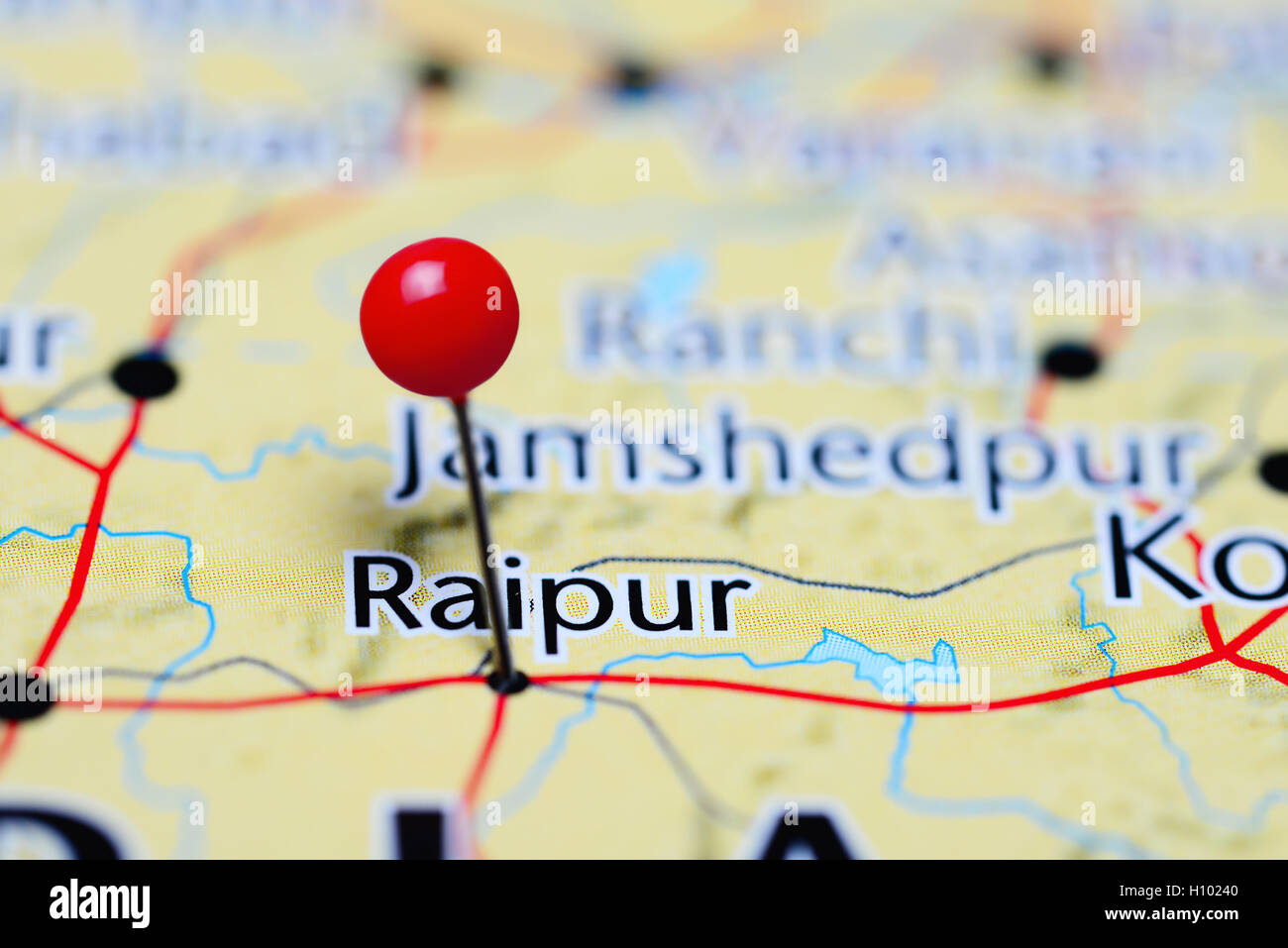 India political map hi-res stock photography and images - Alamy