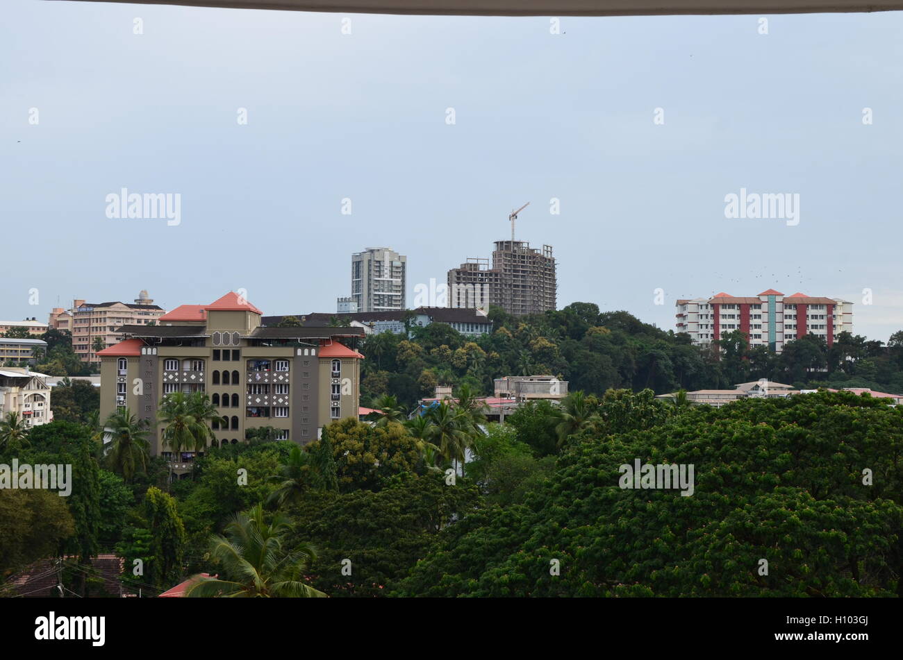 Beautiful coastal green city of Mangalore, in Karnataka State, India ...