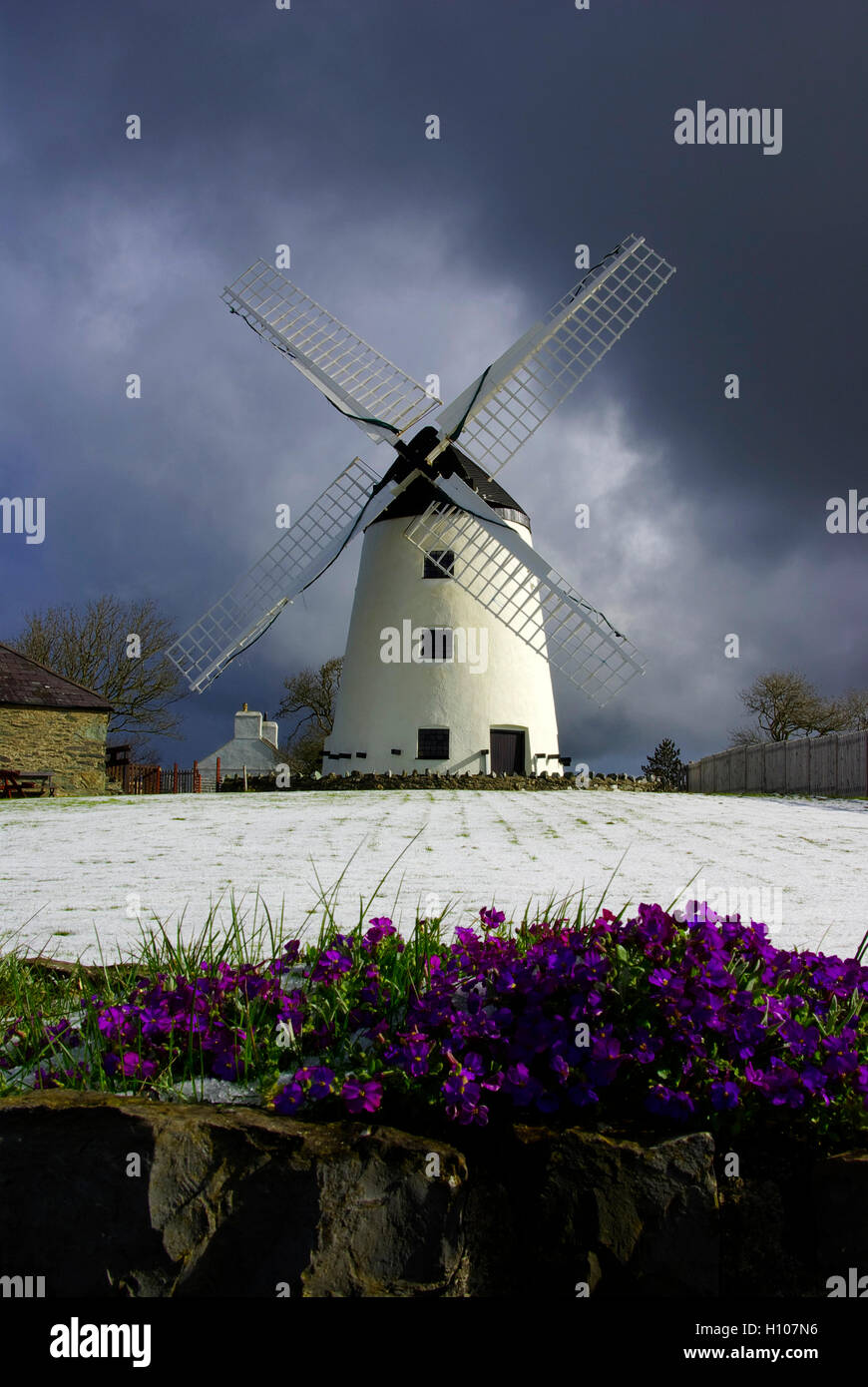 Llynnon windmill melin llynnon anglesey hi-res stock photography and ...