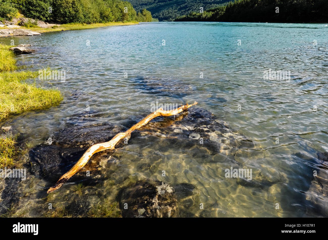 Norway, Vågå, Ottadalen. Otta River Stock Photo - Alamy