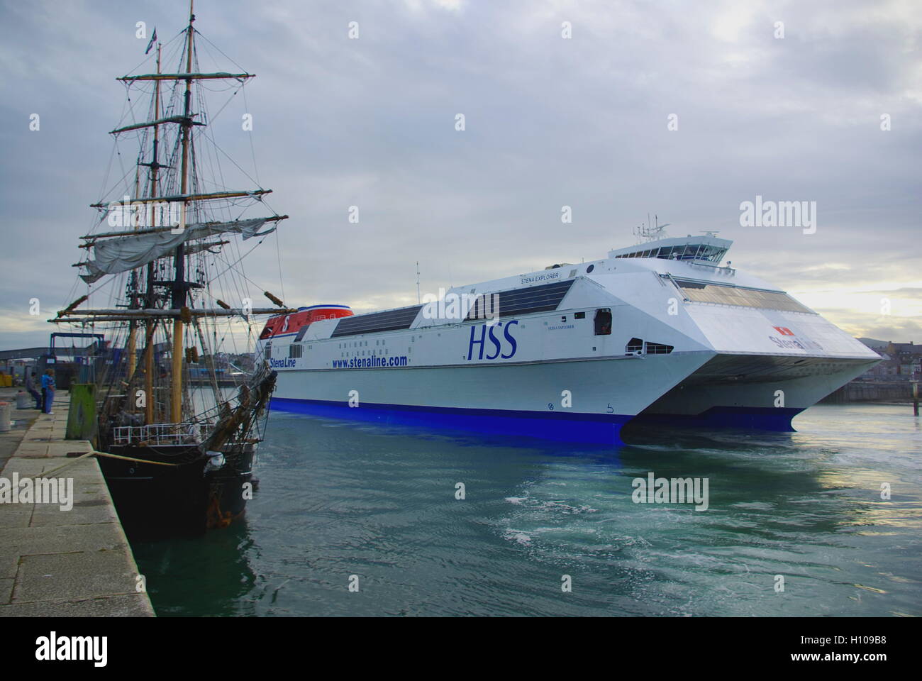 Stena hss ferry hi-res stock photography and images - Alamy