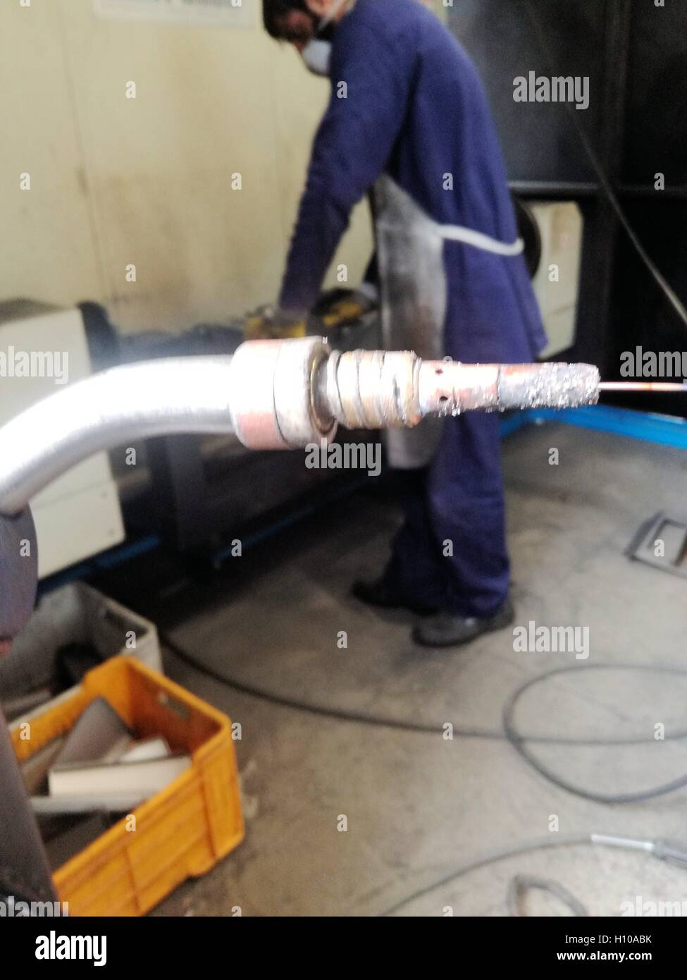 Mig welding torch hi-res stock photography and images - Alamy