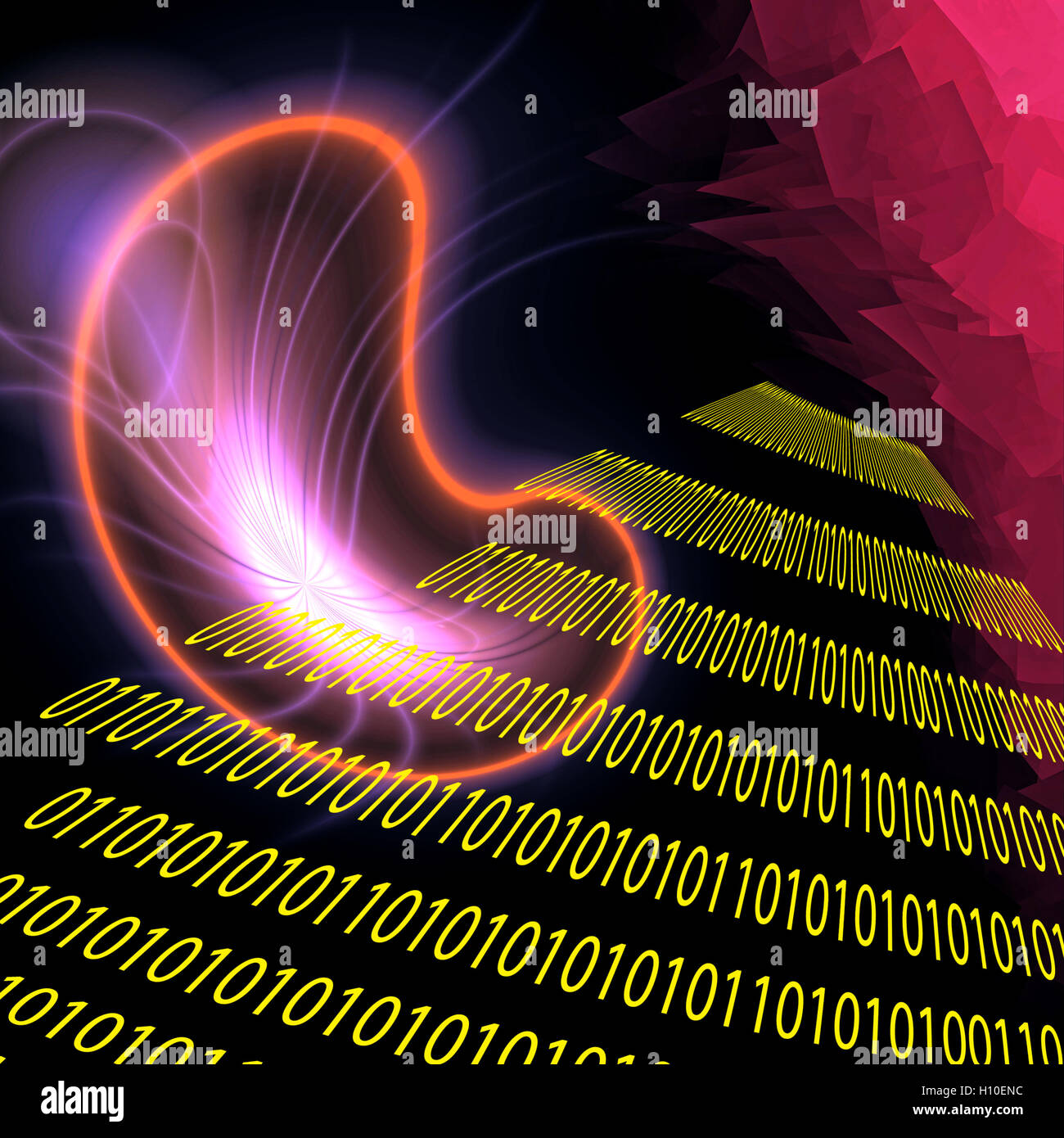 Abstract coloring background of the dark gradient with visual wave ...