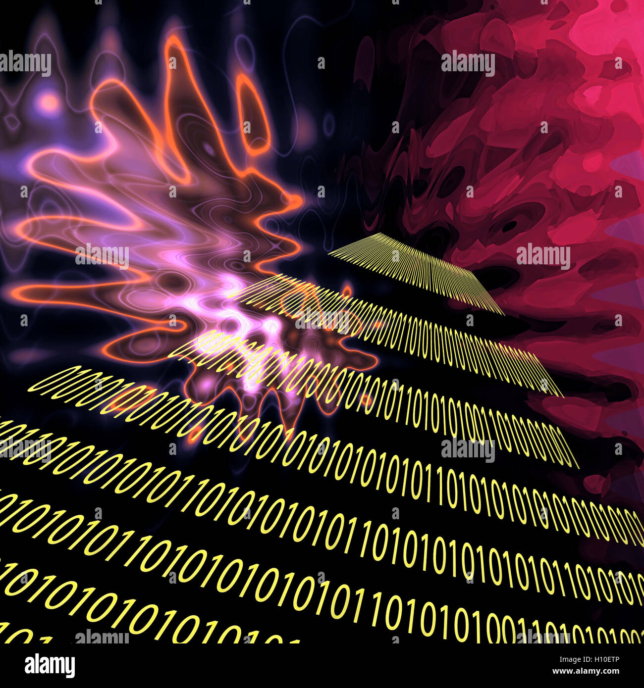 Abstract coloring background of the dark gradient with visual wave ...