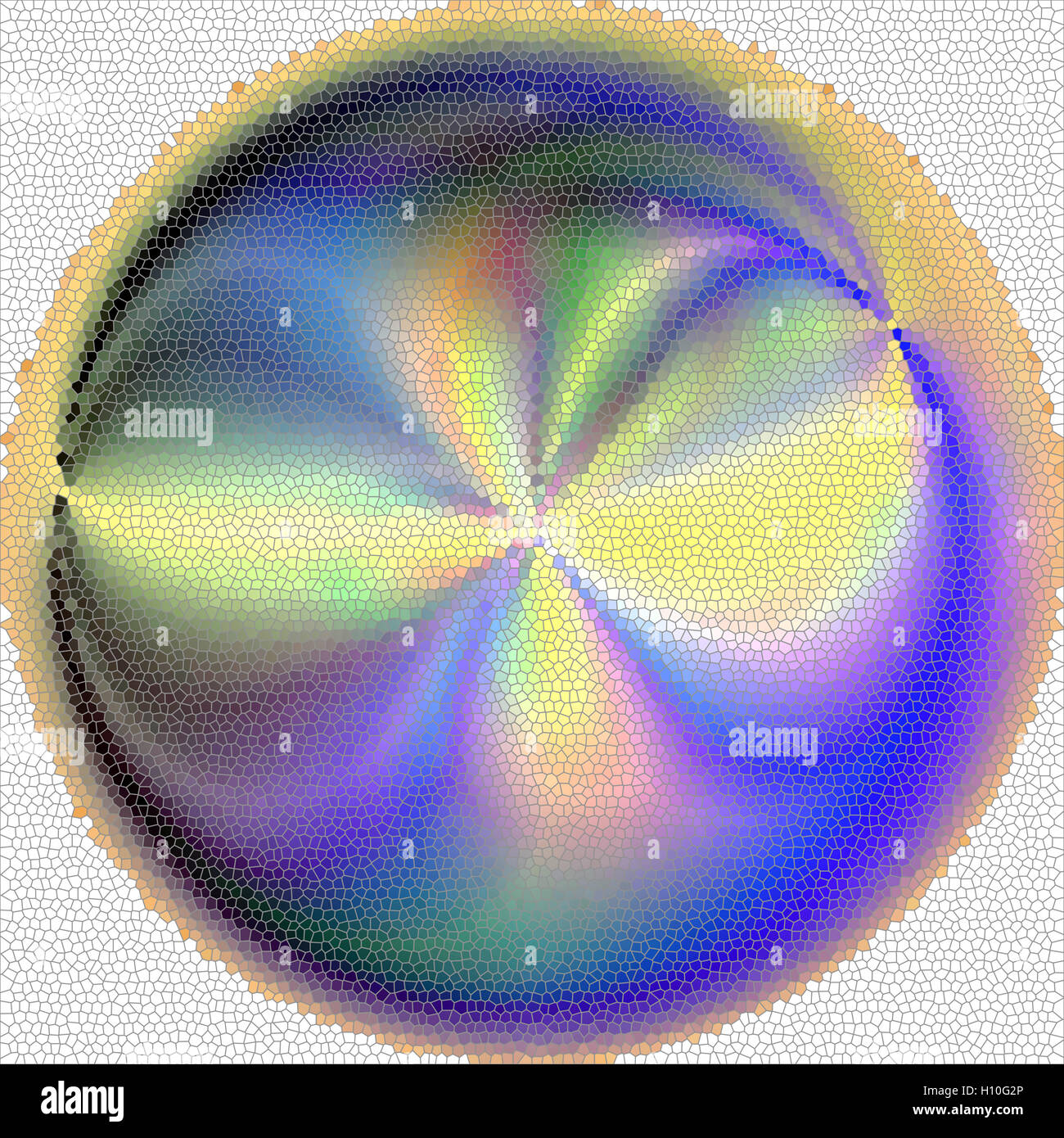 Abstract amazing circle as background of the gold gradient with visual ...