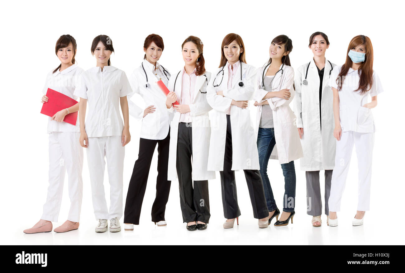 Asian health care team Stock Photo - Alamy