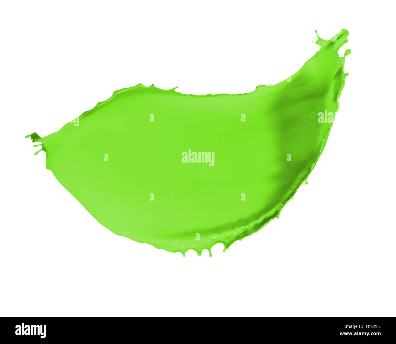 Green paint splash hi-res stock photography and images - Alamy